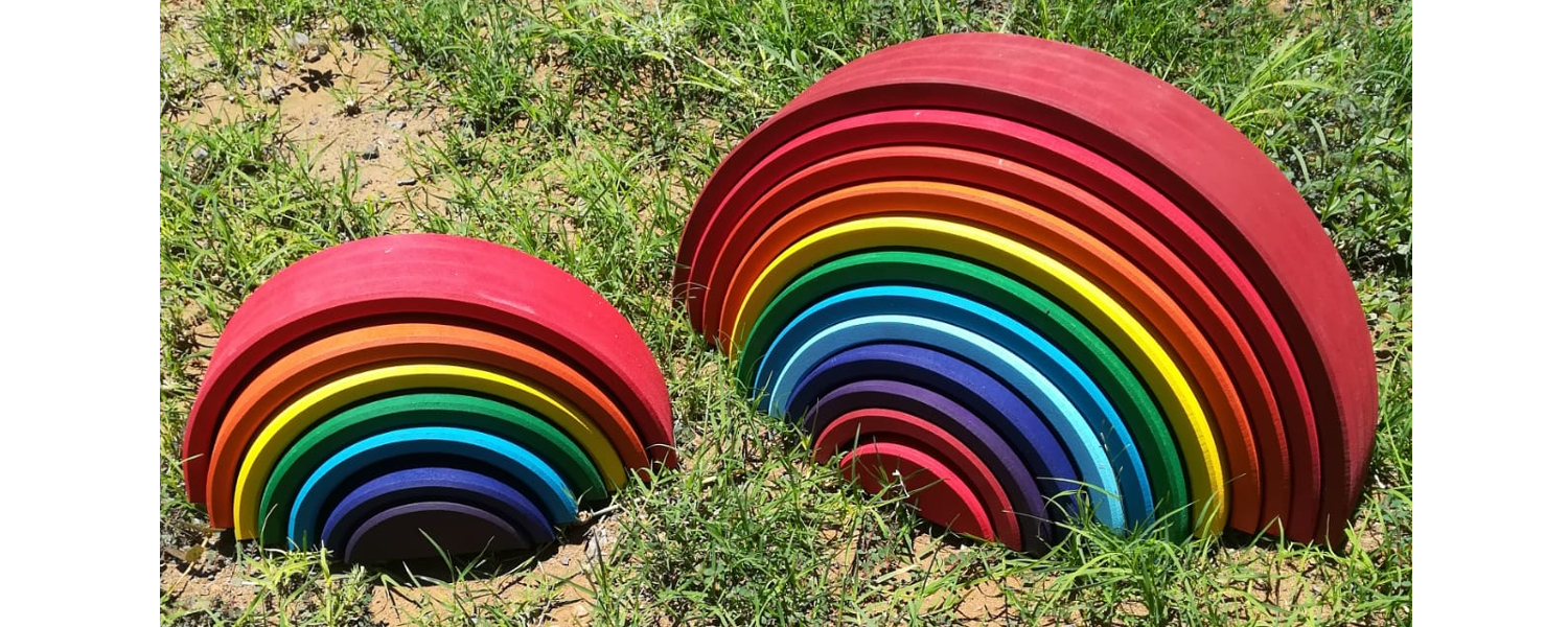 Rainbow Stackers – The Speech Bubble Co