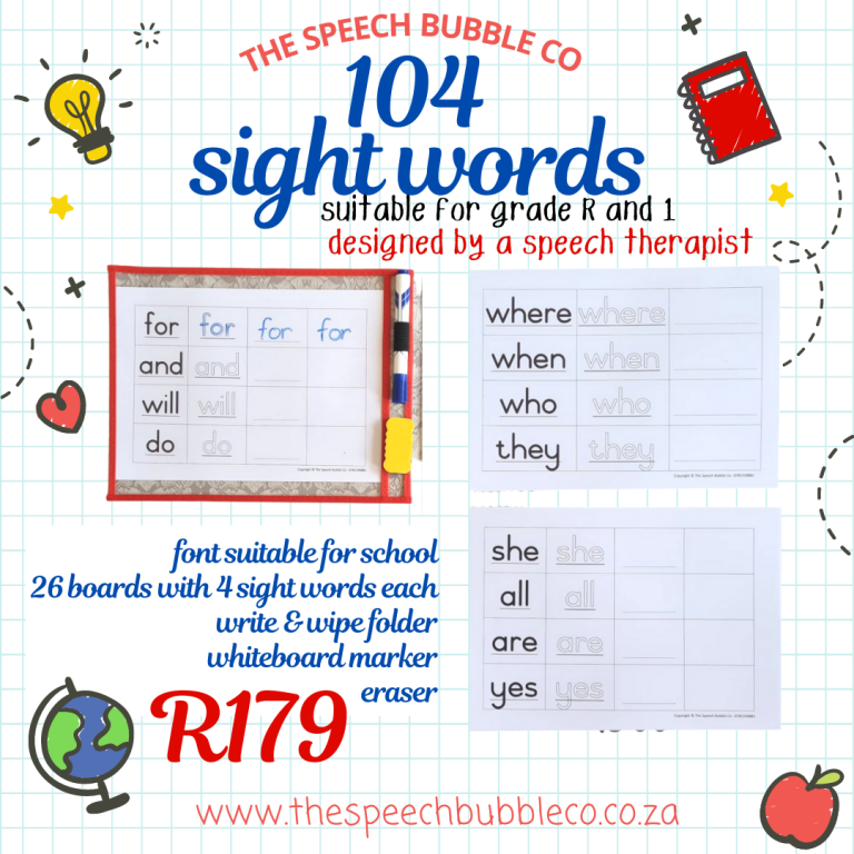 The Speech Bubble Co – Educational speech and language resources ...